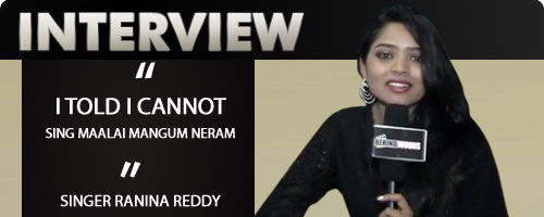 Ranina Reddy - Tamil Cinema Singer Interview - Ranina Reddy | Maalai ...